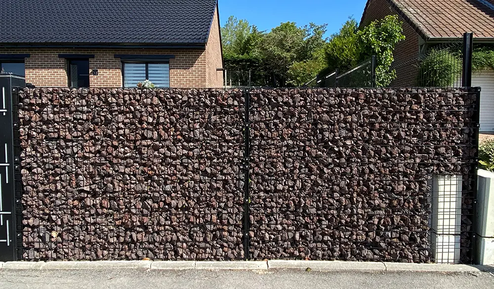 Clôture en gabions - Clôtures & Portails du Douaisis : Clôtures ...